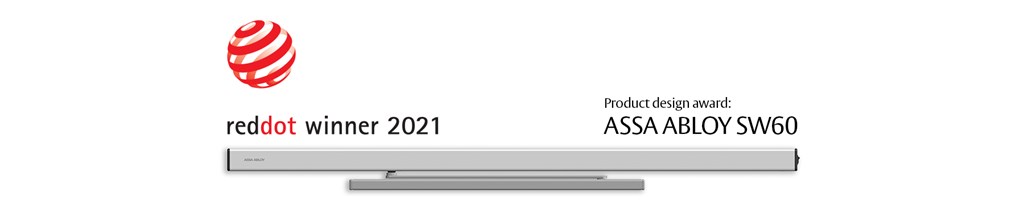 ASSA ABLOY SW60 secures prestigious Red Dot Design Award