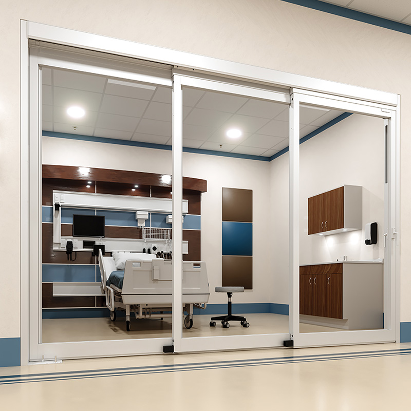 ASSA ABLOY VersaMax 2.0 Telescopic ICU Door | ASSA ABLOY ENTRANCE SYSTEMS