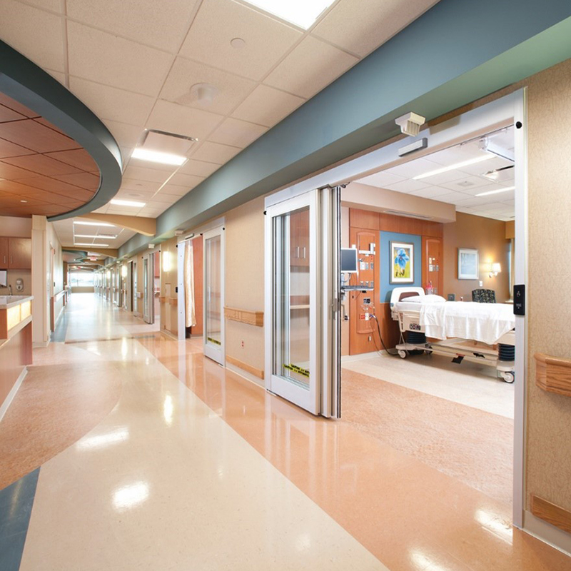 ASSA ABLOY VersaMax 2.0 Touchless ICU Door | ASSA ABLOY ENTRANCE SYSTEMS