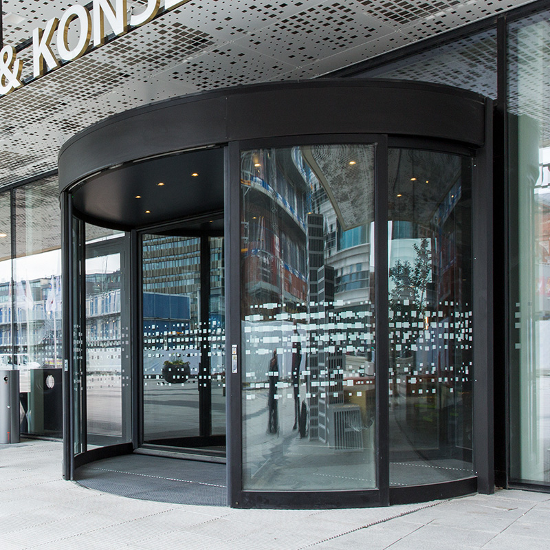 ASSA ABLOY RD3 / RD4 Compact Revolving Door | ASSA ABLOY