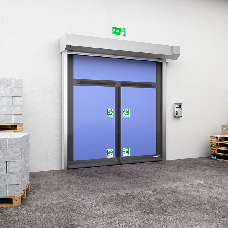 ASSA ABLOY HS90-series high-speed emergency exit door