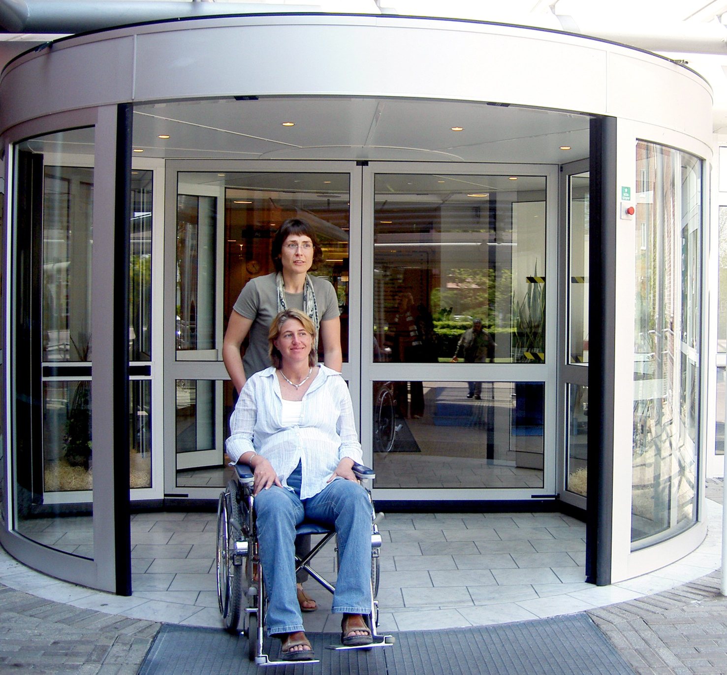 Disabled access: Building barrier free entrances