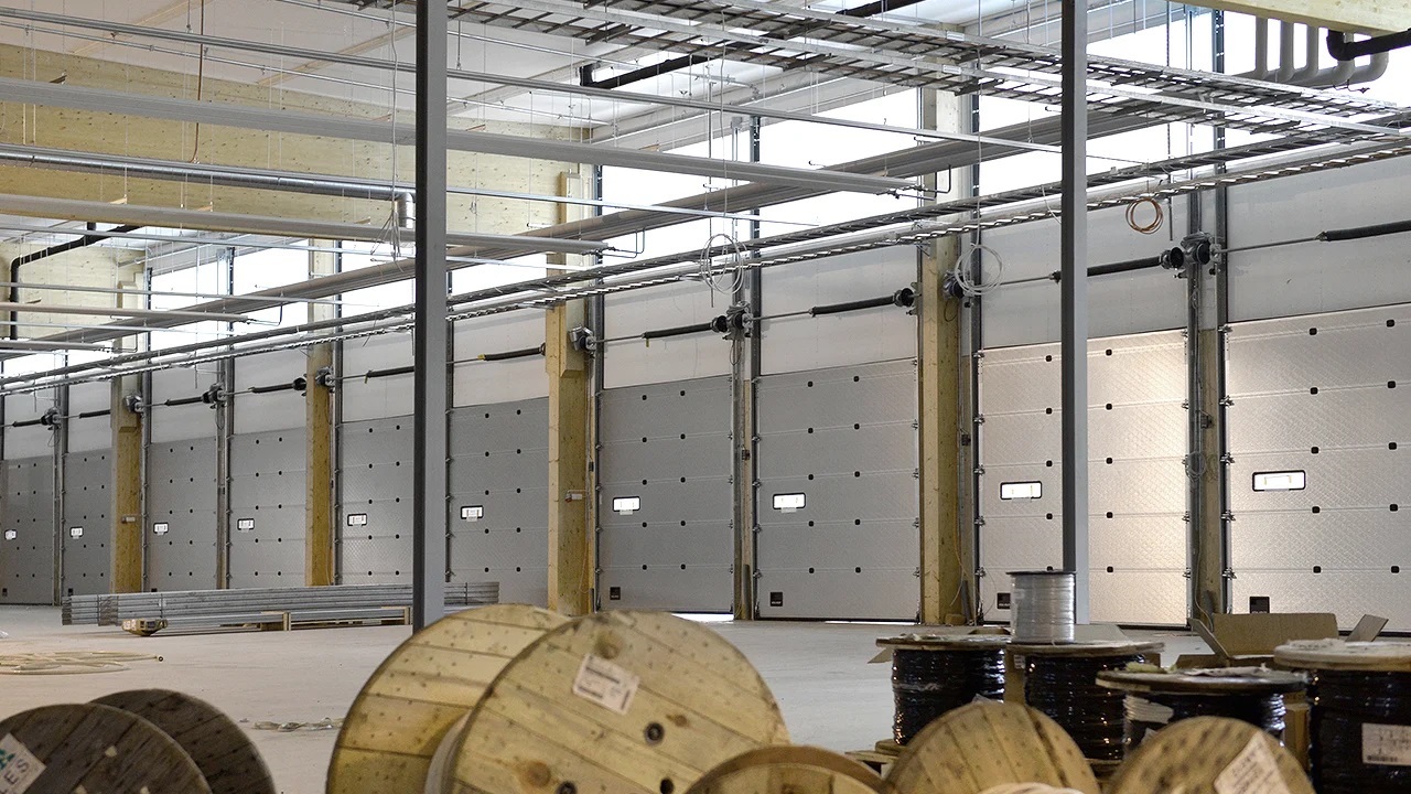 Structural requirements for overhead doors