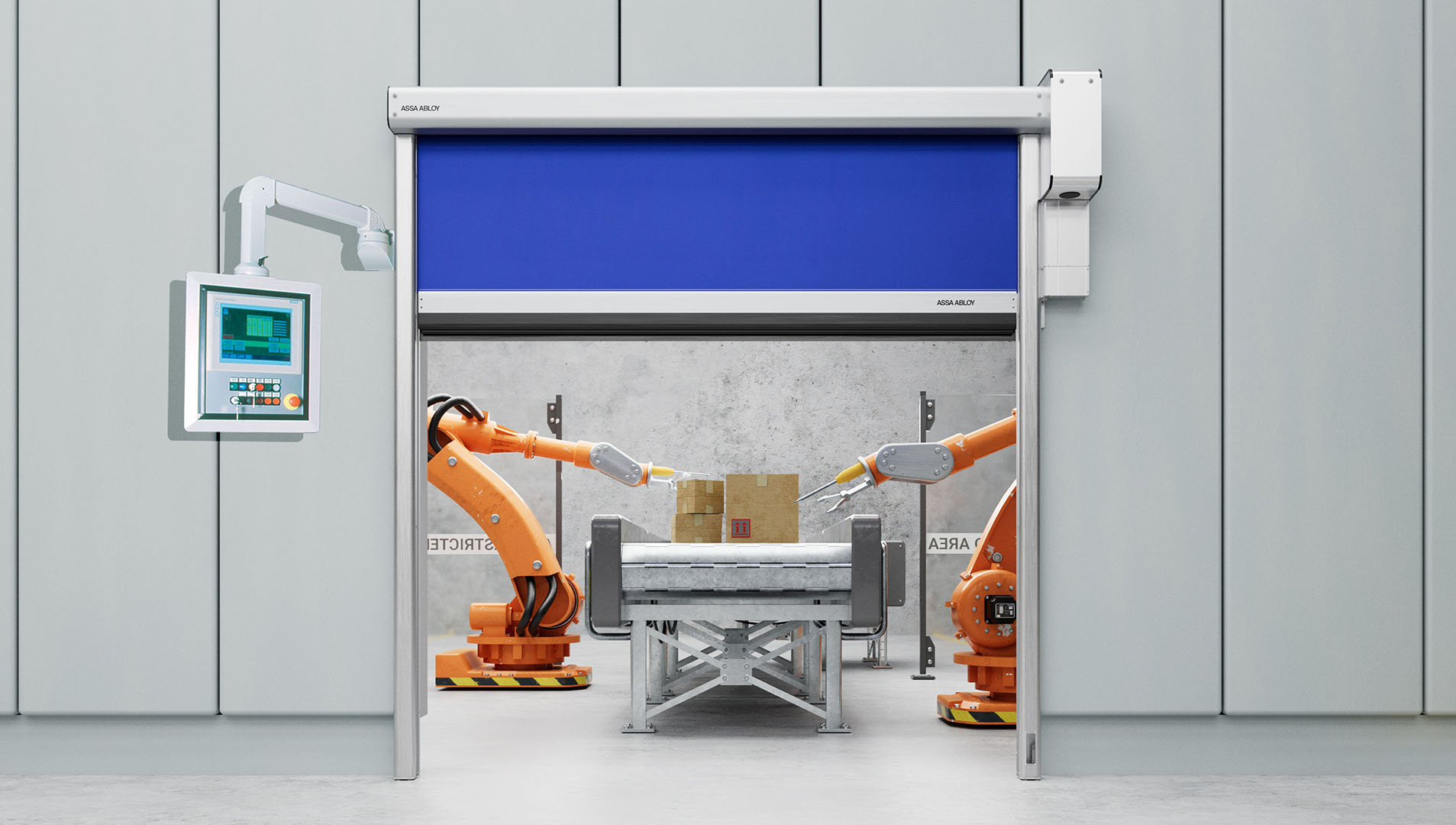 New generation of machine protection doors for manufacturing plants